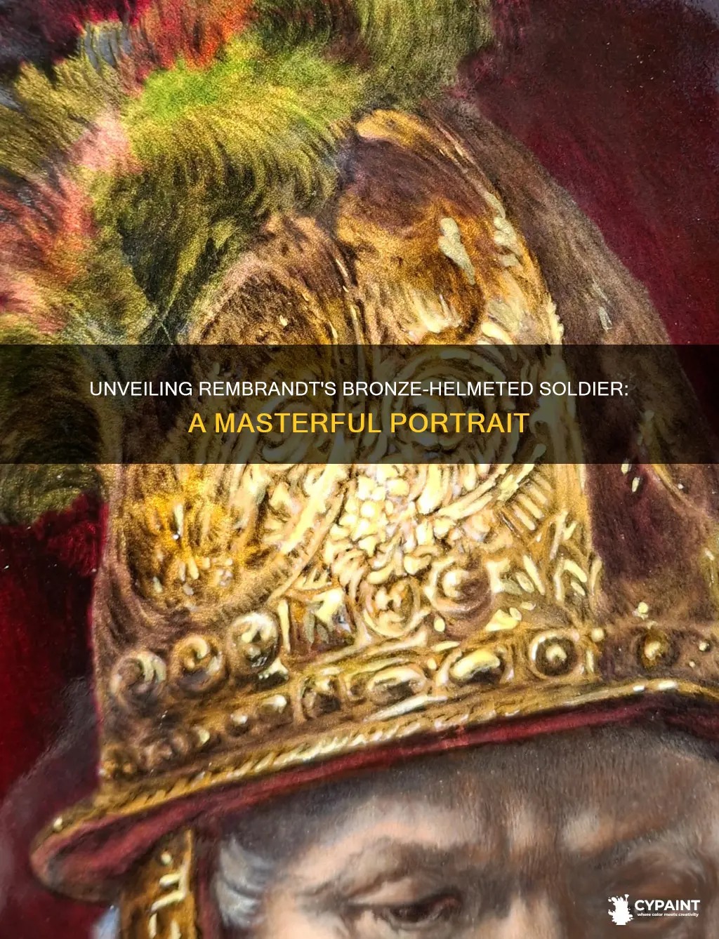 Unveiling Rembrandt's Bronze-Helmeted Soldier: A Masterful Portrait ...