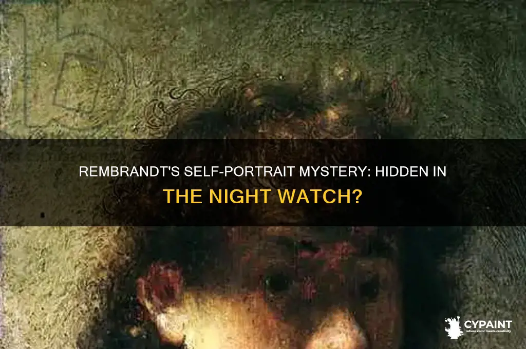 Rembrandt's Self-Portrait Mystery: Hidden In The Night Watch? | CyPaint
