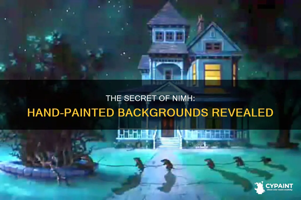 The Secret Of Nimh: Hand-Painted Backgrounds Revealed | CyPaint