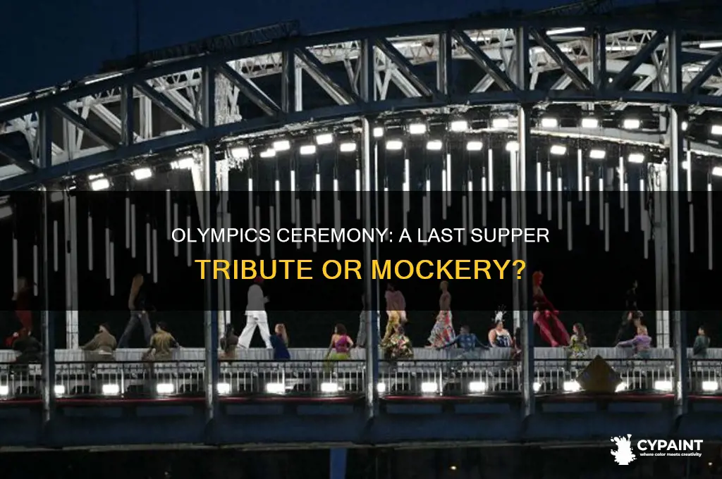 Olympics Ceremony: A Last Supper Tribute Or Mockery? | CyPaint