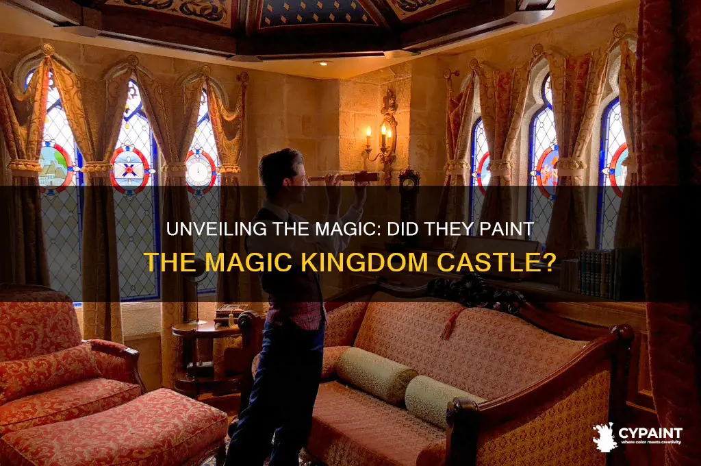 Unveiling The Magic: Did They Paint The Magic Kingdom Castle? | CyPaint