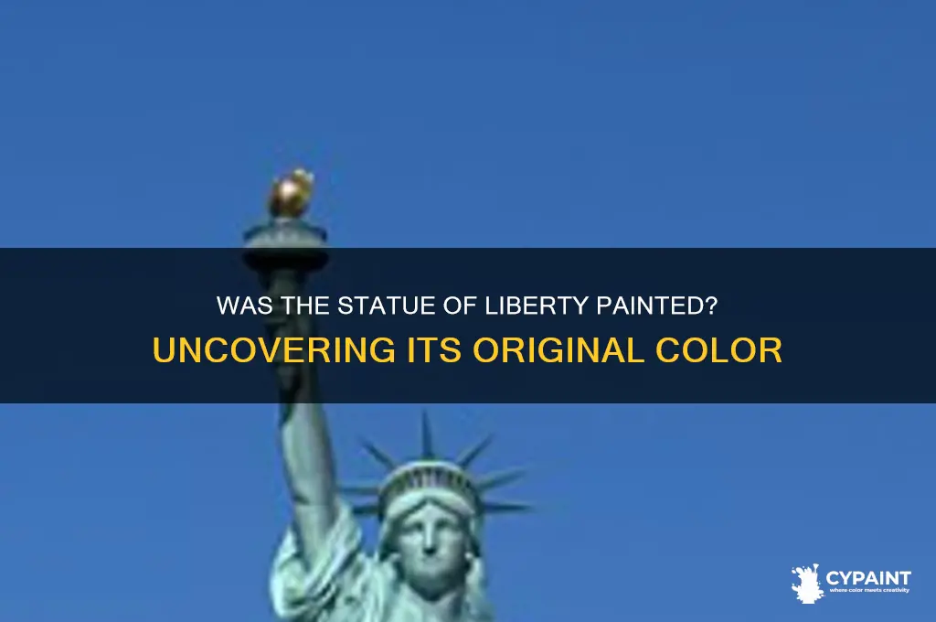Was The Statue Of Liberty Painted? Uncovering Its Original Color | CyPaint