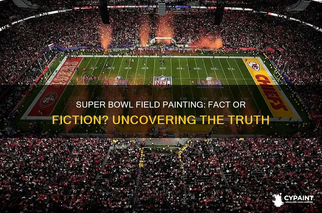 Super Bowl Field Painting: Fact Or Fiction? Uncovering The Truth | CyPaint