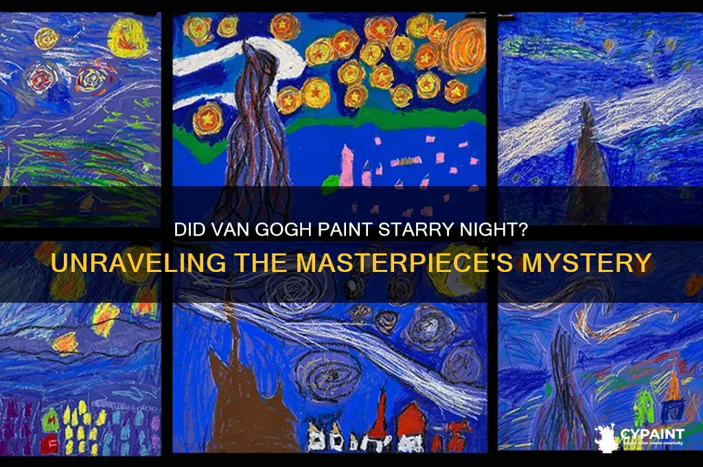 Did Van Gogh Paint Starry Night? Unraveling The Masterpiece's Mystery ...