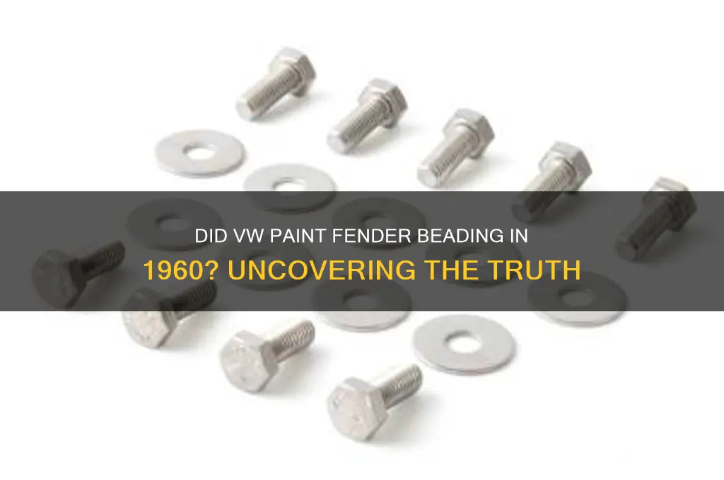 Did Vw Paint Fender Beading In 1960? Uncovering The Truth | CyPaint