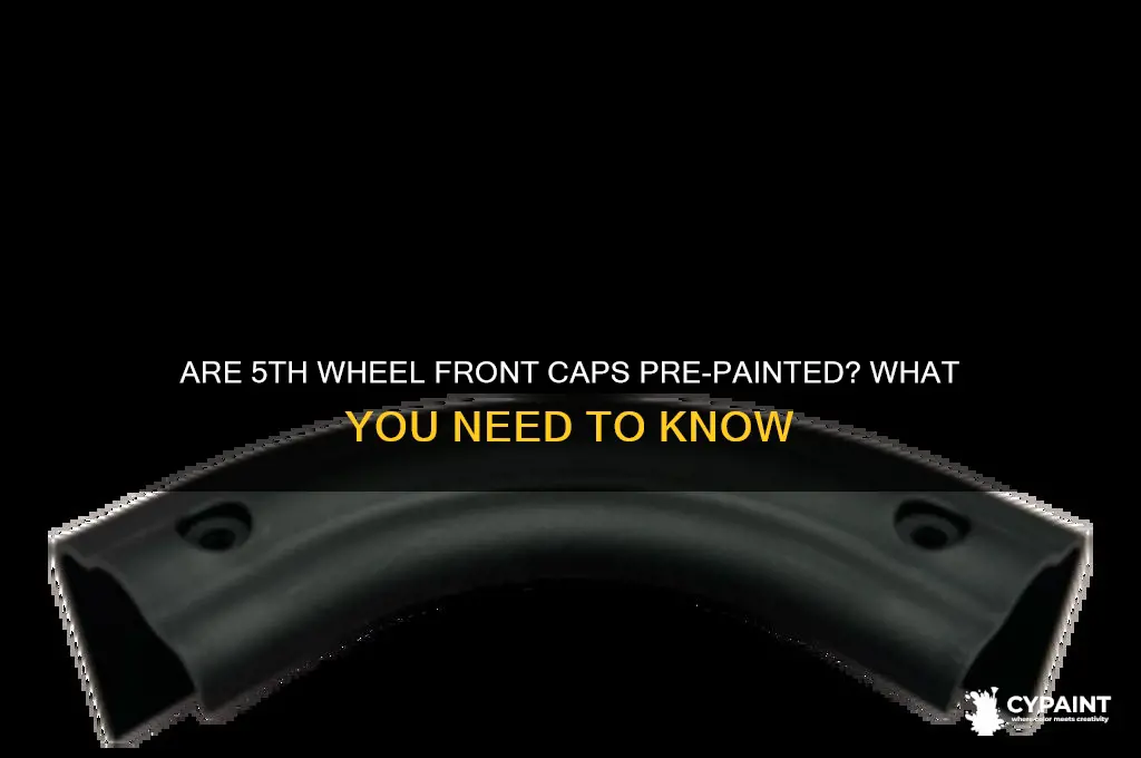 Are 5Th Wheel Front Caps Pre-Painted? What You Need To Know | CyPaint