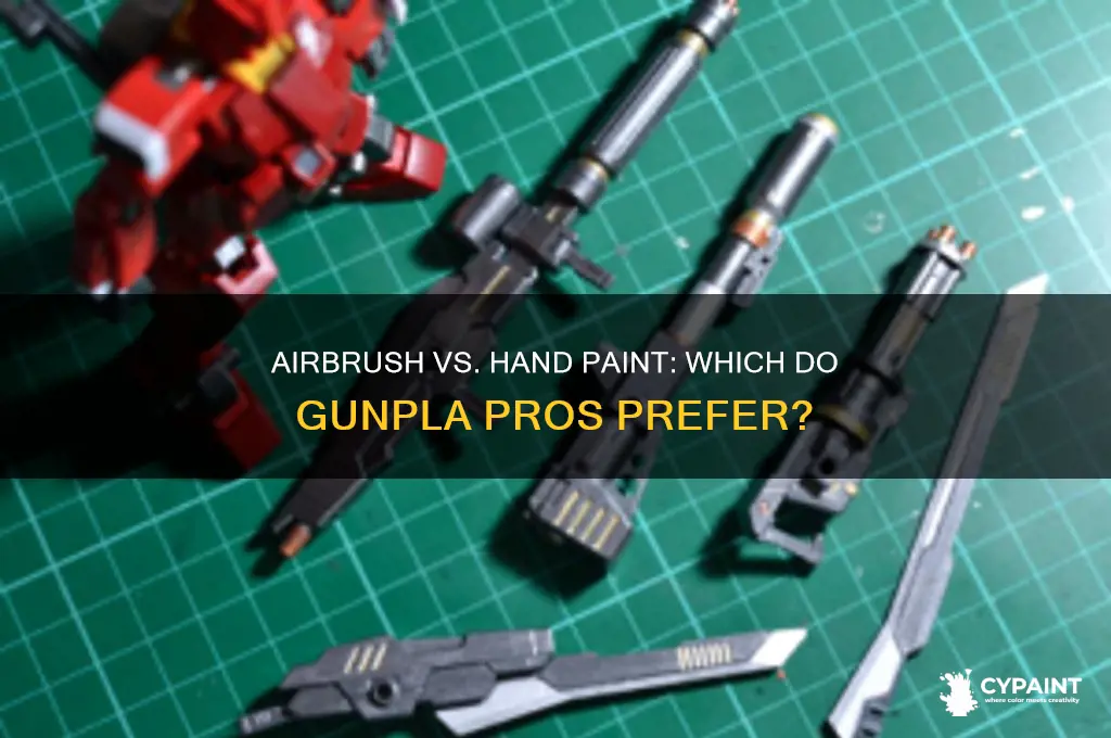 Airbrush Vs. Hand Paint: Which Do Gunpla Pros Prefer? | CyPaint