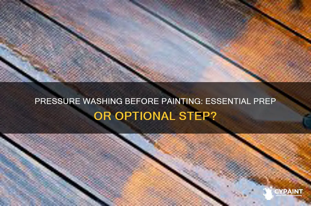 Pressure Washing Before Painting: Essential Prep Or Optional Step ...