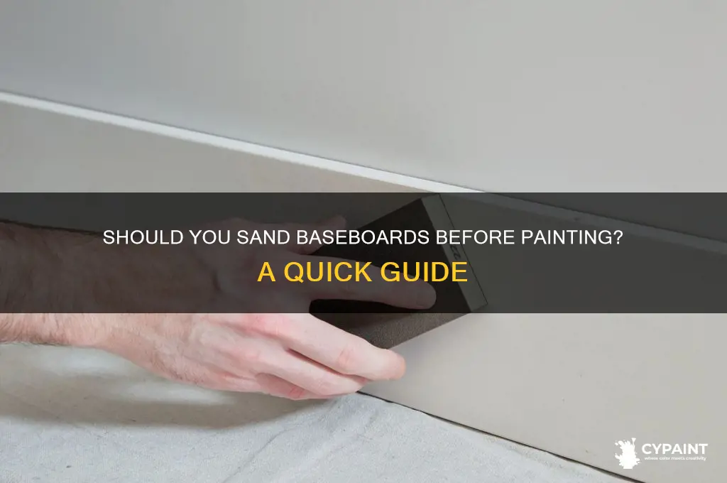Should You Sand Baseboards Before Painting? A Quick Guide | CyPaint