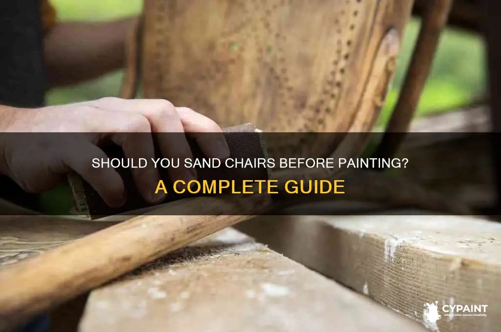 Should You Sand Chairs Before Painting? A Complete Guide | CyPaint