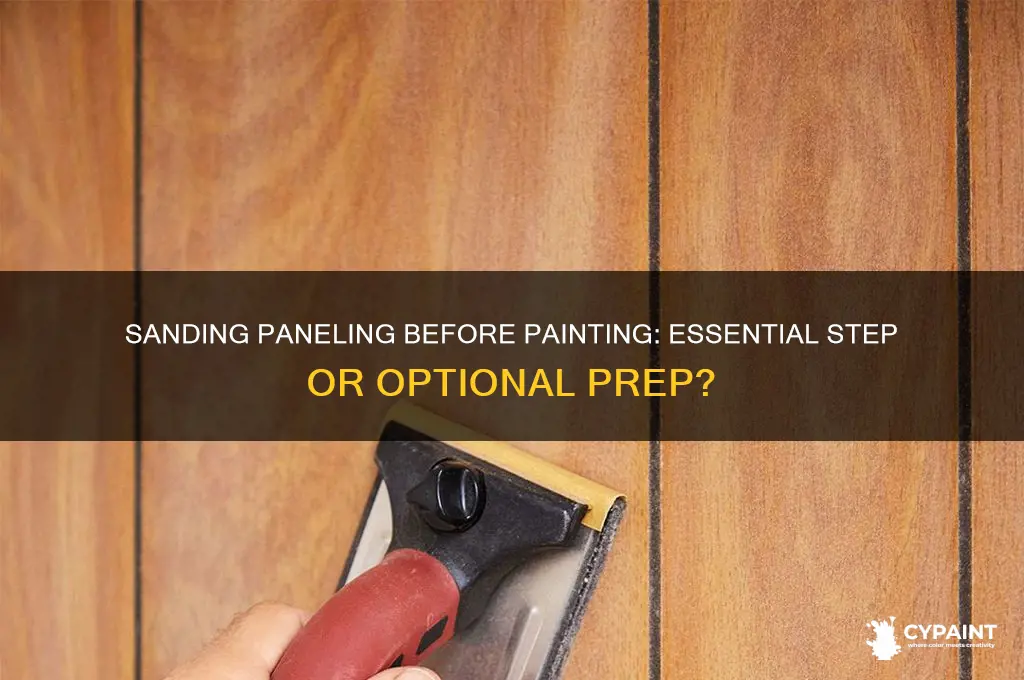 Sanding Paneling Before Painting: Essential Step Or Optional Prep ...