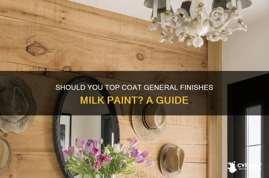 Should You Top Coat General Finishes Milk Paint? A Guide | CyPaint