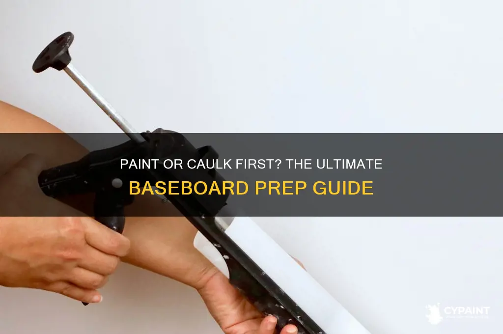 Paint Or Caulk First? The Ultimate Baseboard Prep Guide | CyPaint