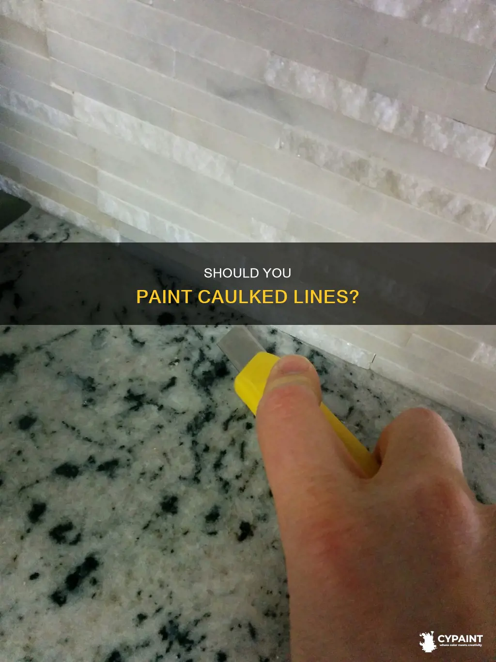 Should You Paint Caulked Lines? | CyPaint