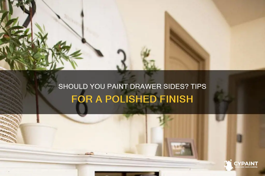 Should You Paint Drawer Sides? Tips For A Polished Finish | CyPaint