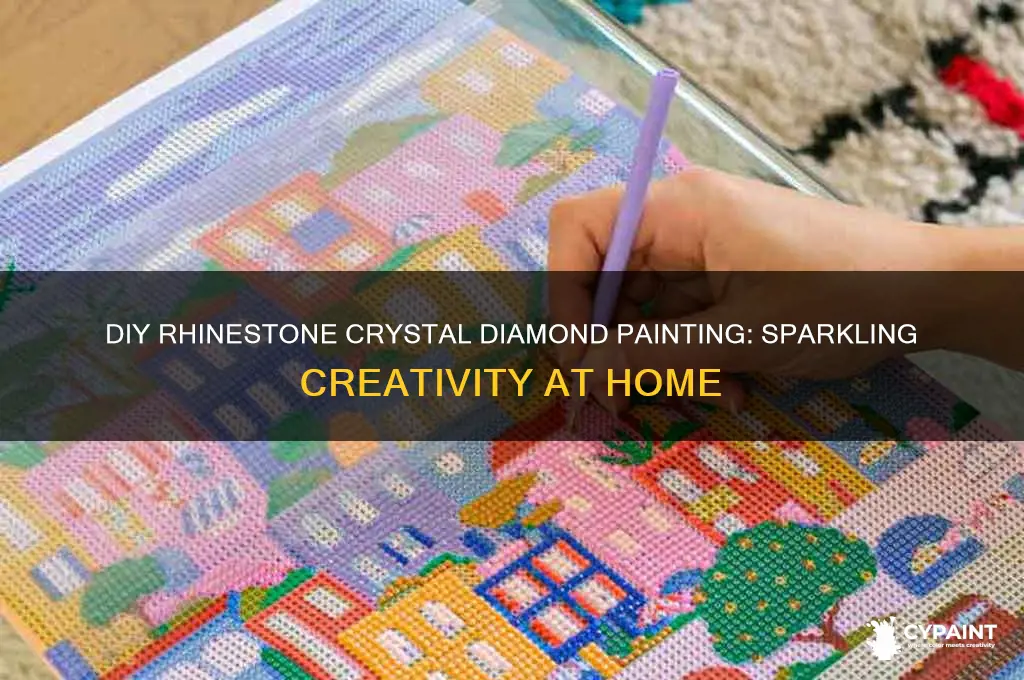 Diy Rhinestone Crystal Diamond Painting: Sparkling Creativity At Home ...
