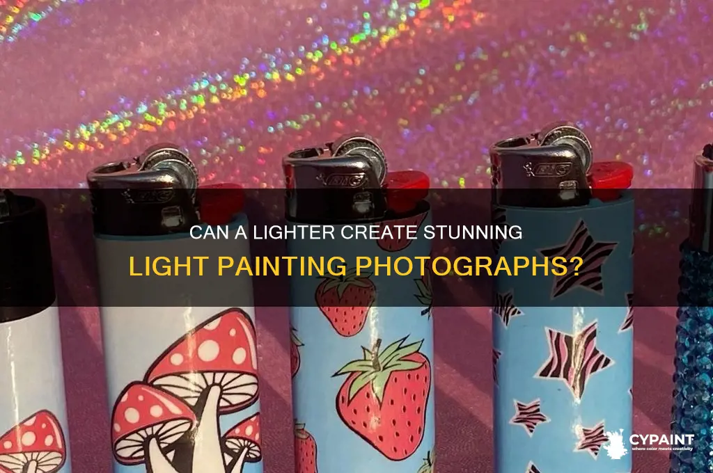 Can A Lighter Create Stunning Light Painting Photographs? | CyPaint