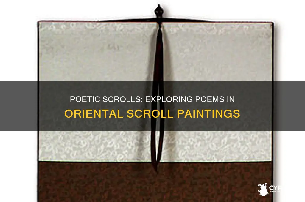 Poetic Scrolls: Exploring Poems In Oriental Scroll Paintings | CyPaint