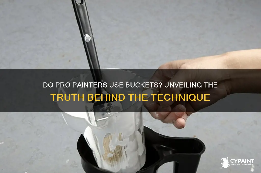 Do Pro Painters Use Buckets? Unveiling The Truth Behind The Technique ...
