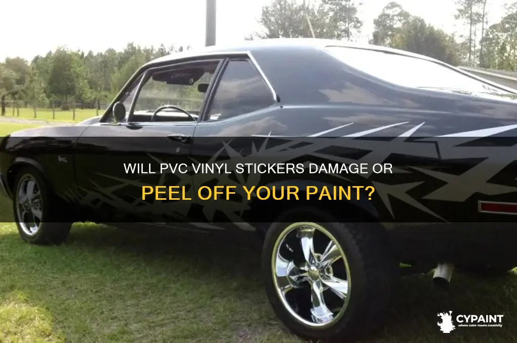 Will Pvc Vinyl Stickers Damage Or Peel Off Your Paint? | CyPaint
