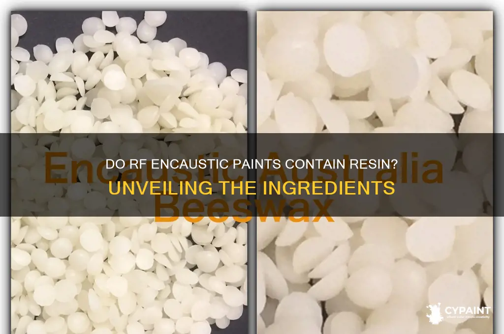 Do Rf Encaustic Paints Contain Resin? Unveiling The Ingredients | CyPaint