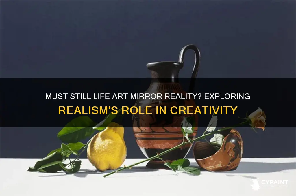 Must Still Life Art Mirror Reality? Exploring Realism's Role In ...
