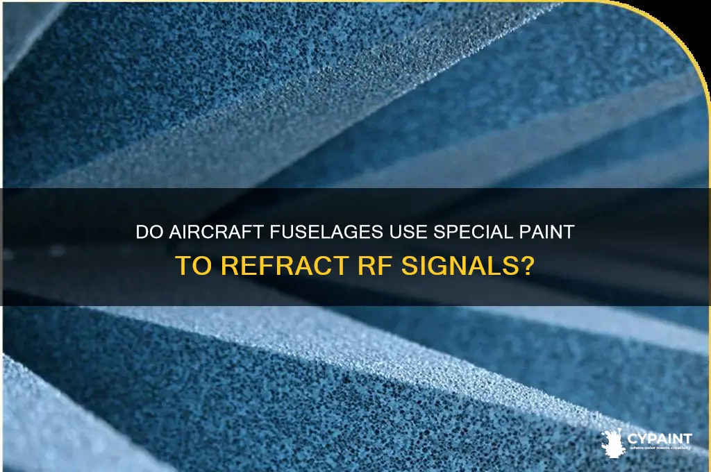 Do Aircraft Fuselages Use Special Paint To Refract Rf Signals? | CyPaint