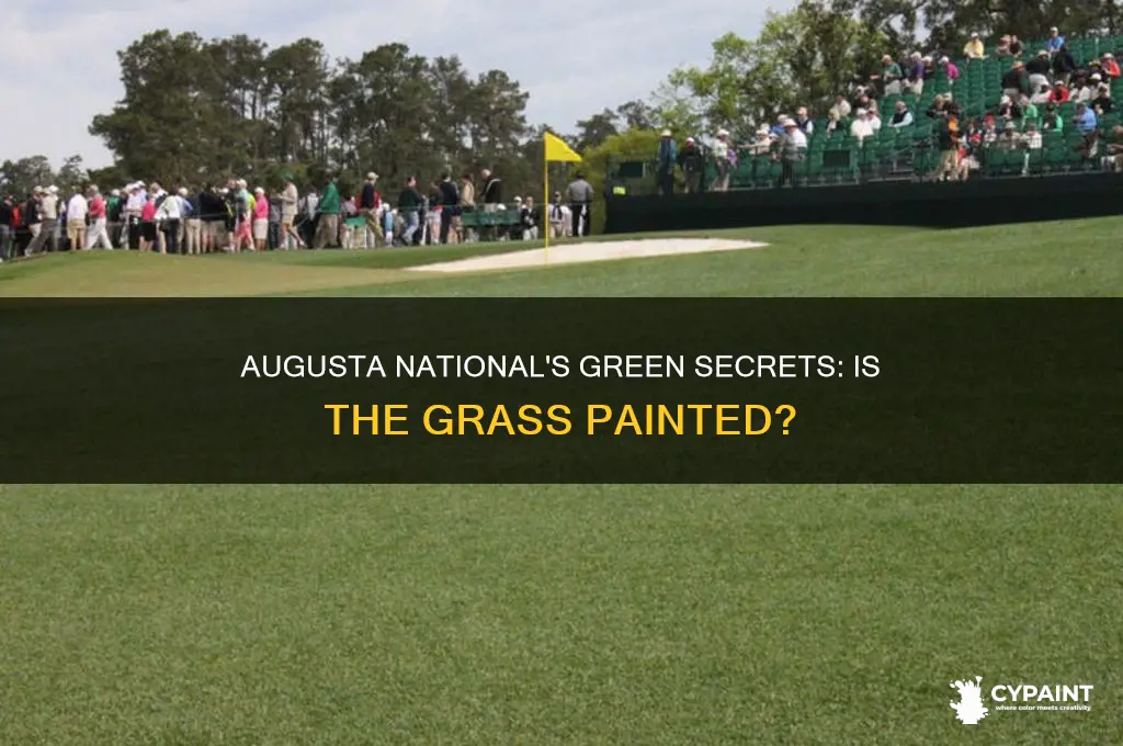 Augusta National's Green Secrets: Is The Grass Painted? | CyPaint