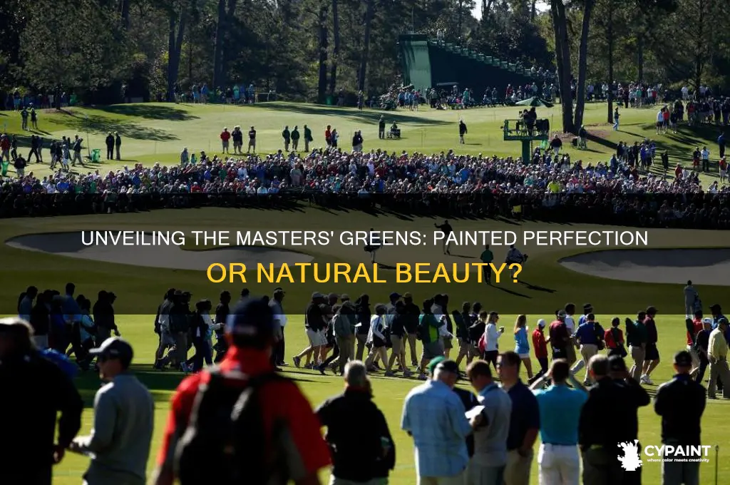 Unveiling The Masters' Greens: Painted Perfection Or Natural Beauty ...