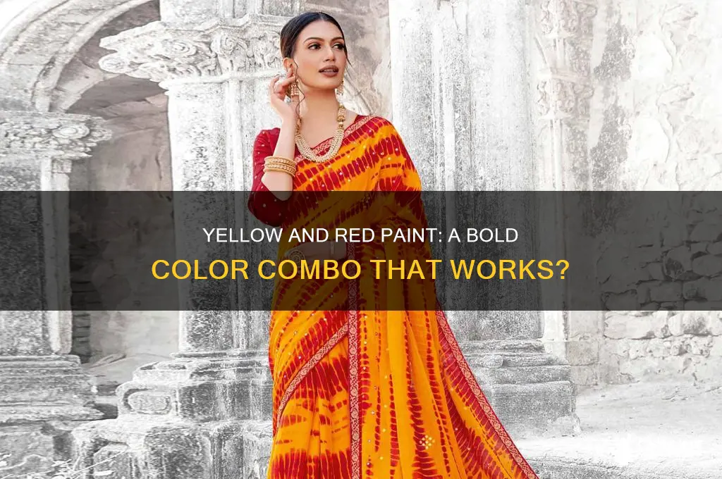 Yellow And Red Paint: A Bold Color Combo That Works? | CyPaint