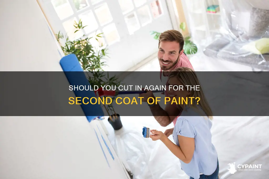 Should You Cut In Again For The Second Coat Of Paint? | CyPaint