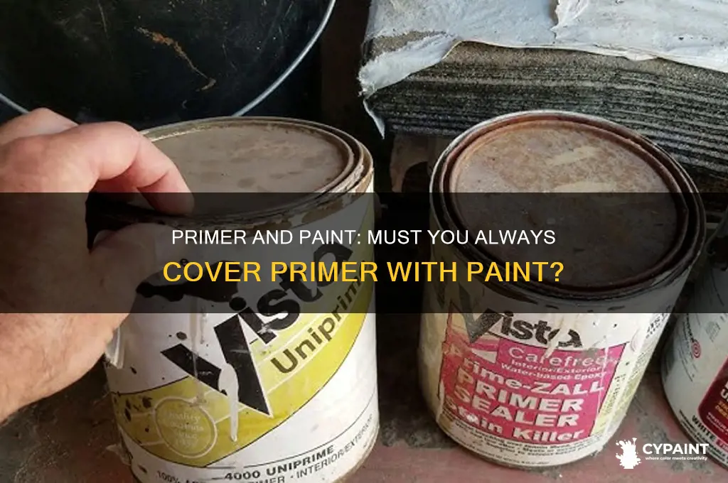 Primer And Paint: Must You Always Cover Primer With Paint? | CyPaint