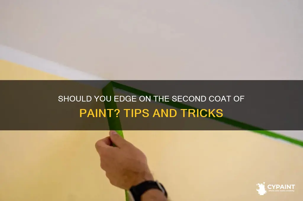 Should You Edge On The Second Coat Of Paint? Tips And Tricks | CyPaint