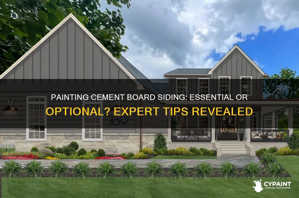 Painting Cement Board Siding: Essential Or Optional? Expert Tips ...