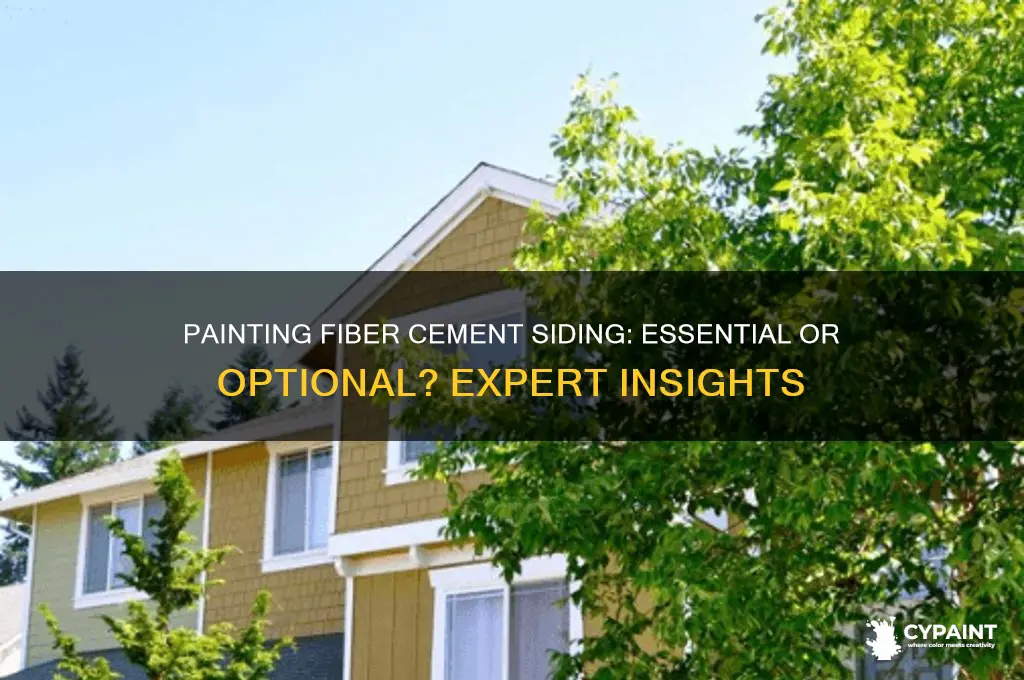 Painting Fiber Cement Siding: Essential Or Optional? Expert Insights ...