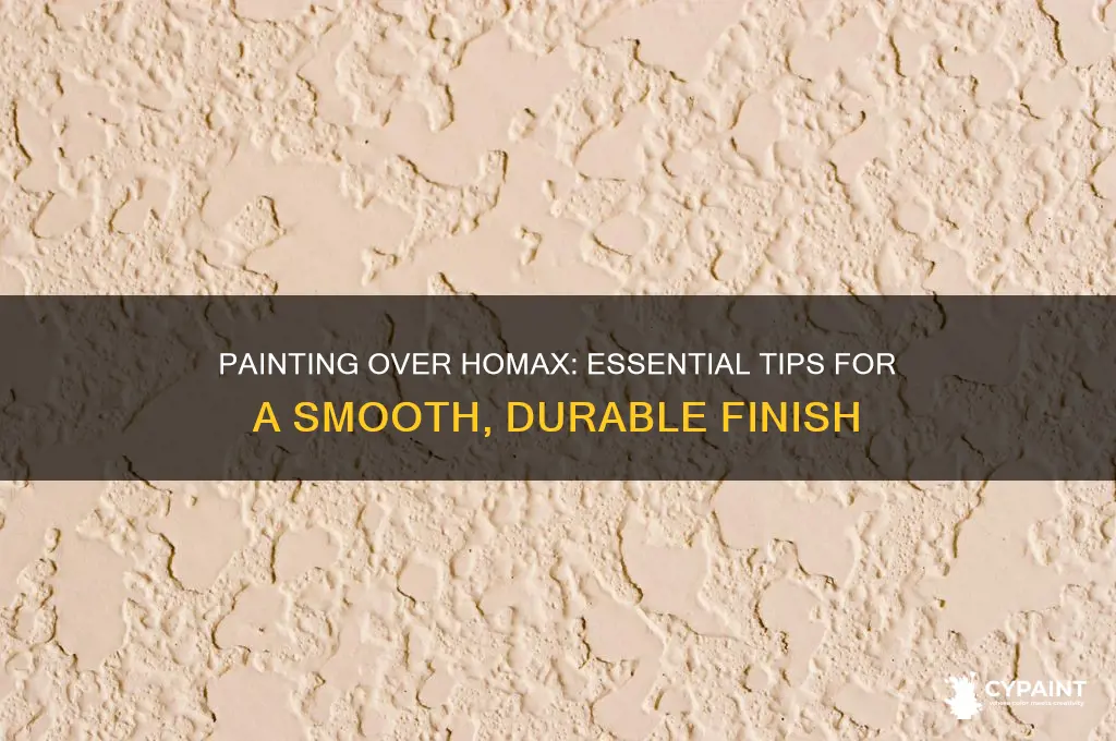 Painting Over Homax: Essential Tips For A Smooth, Durable Finish | CyPaint