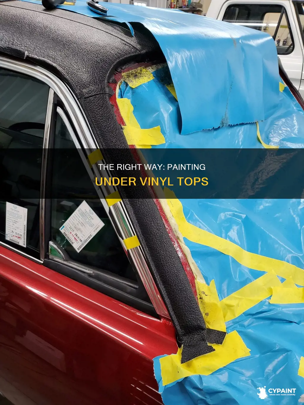 The Right Way: Painting Under Vinyl Tops | CyPaint