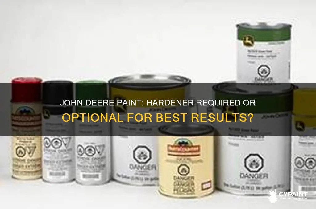 John Deere Paint: Hardener Required Or Optional For Best Results? | CyPaint