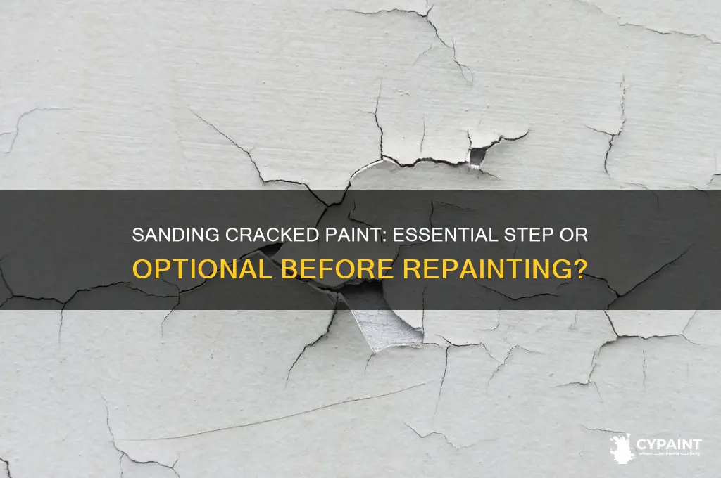 Sanding Cracked Paint: Essential Step Or Optional Before Repainting ...