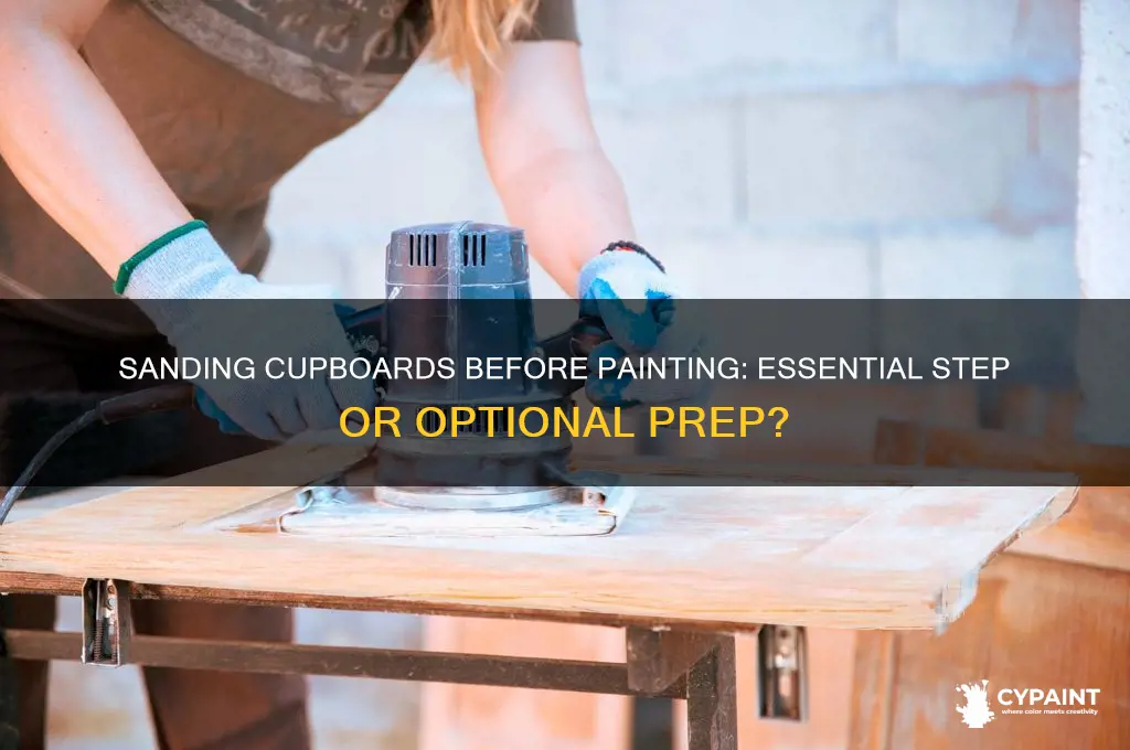 Sanding Cupboards Before Painting: Essential Step Or Optional Prep ...