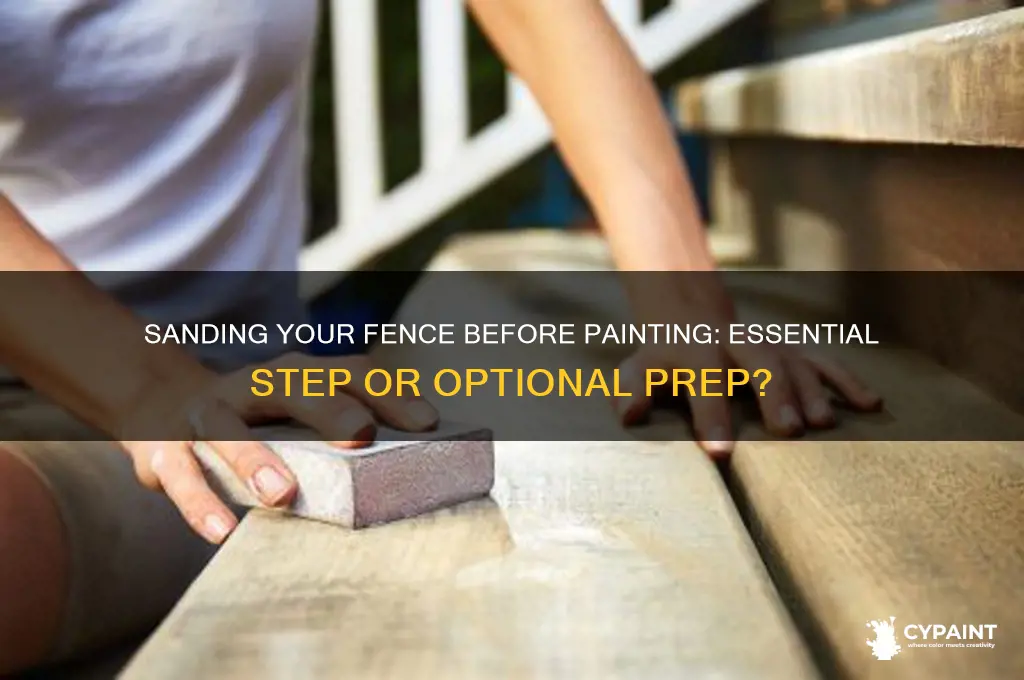 Sanding Your Fence Before Painting: Essential Step Or Optional Prep ...