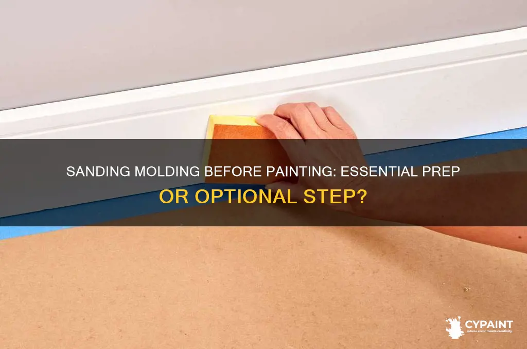 Sanding Molding Before Painting: Essential Prep Or Optional Step? | CyPaint
