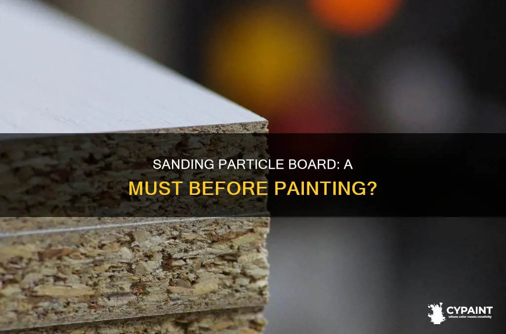 Sanding Particle Board: A Must Before Painting? | CyPaint