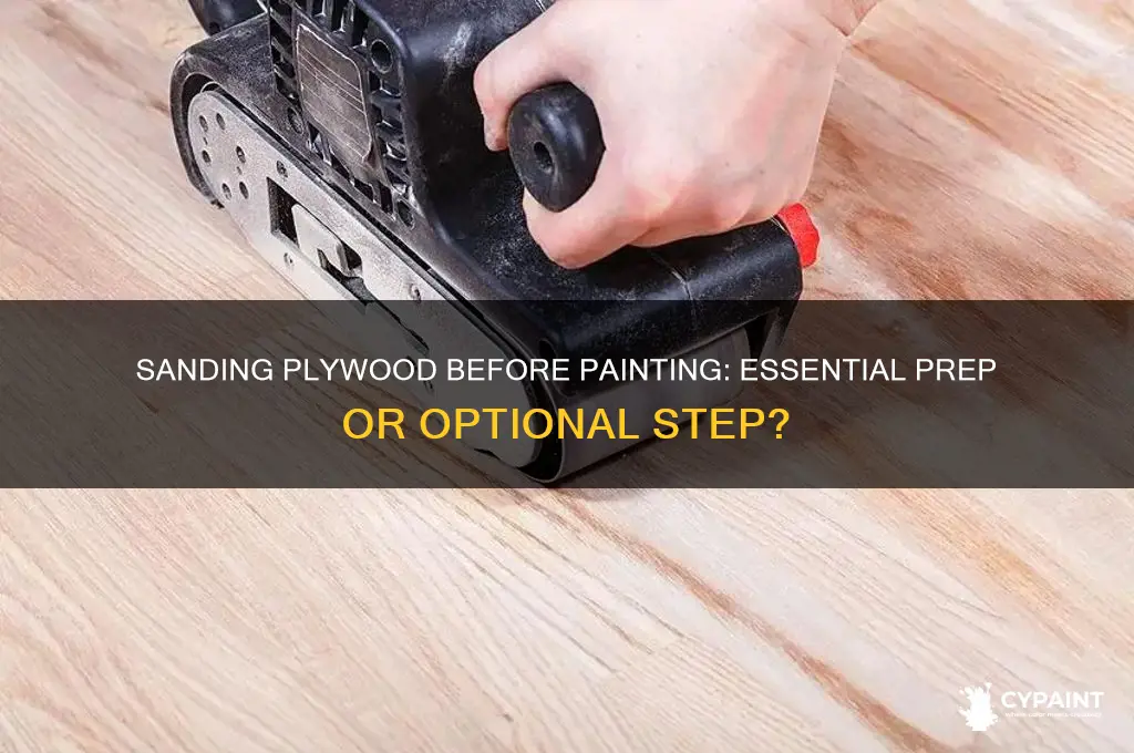 Sanding Plywood Before Painting: Essential Prep Or Optional Step? | CyPaint