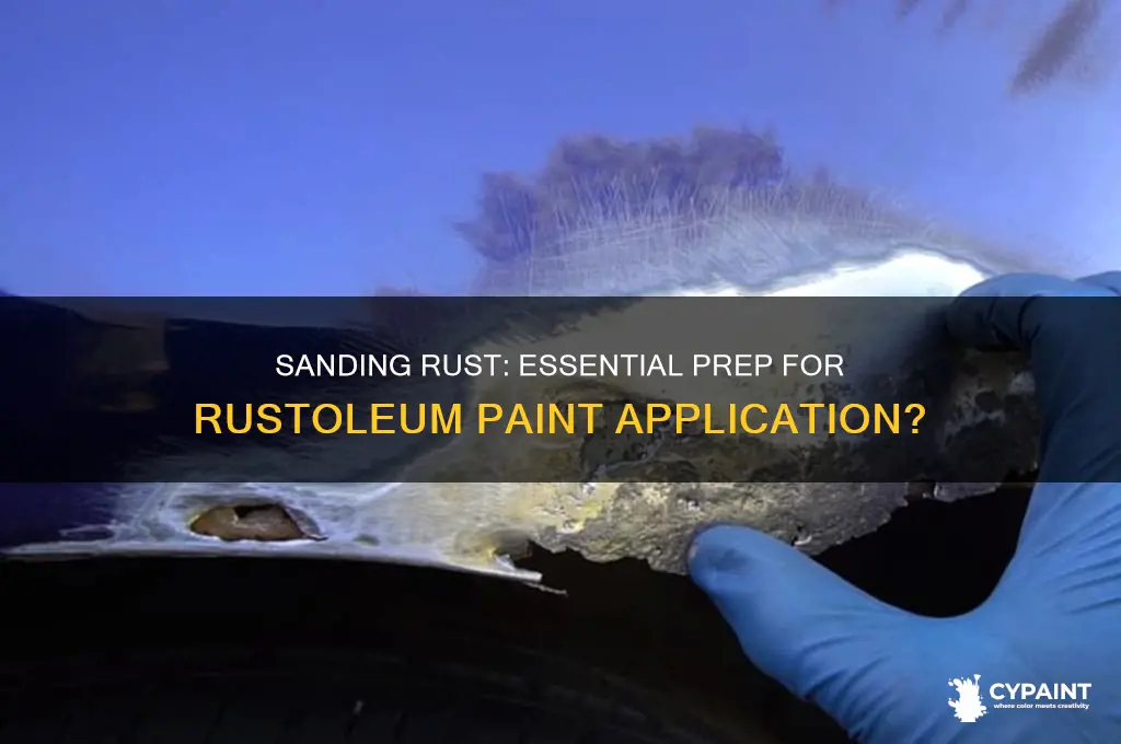 Sanding Rust: Essential Prep For Rustoleum Paint Application? | CyPaint