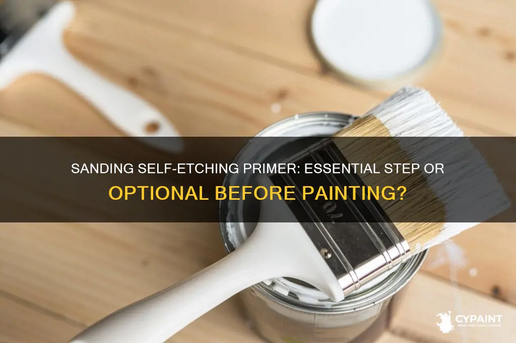 Sanding Self-Etching Primer: Essential Step Or Optional Before Painting ...