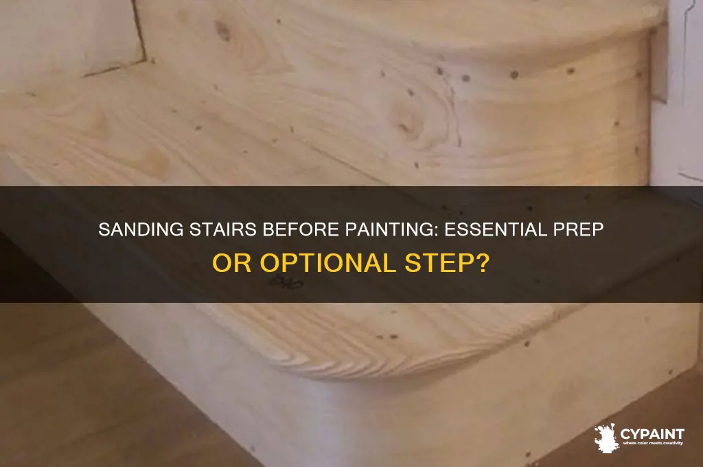 Sanding Stairs Before Painting: Essential Prep Or Optional Step? | CyPaint