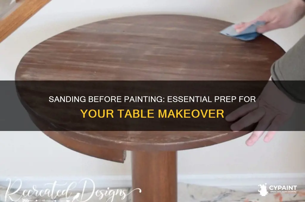Sanding Before Painting: Essential Prep For Your Table Makeover | CyPaint