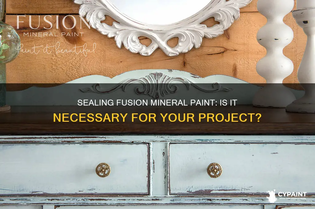Sealing Fusion Mineral Paint: Is It Necessary For Your Project? | CyPaint