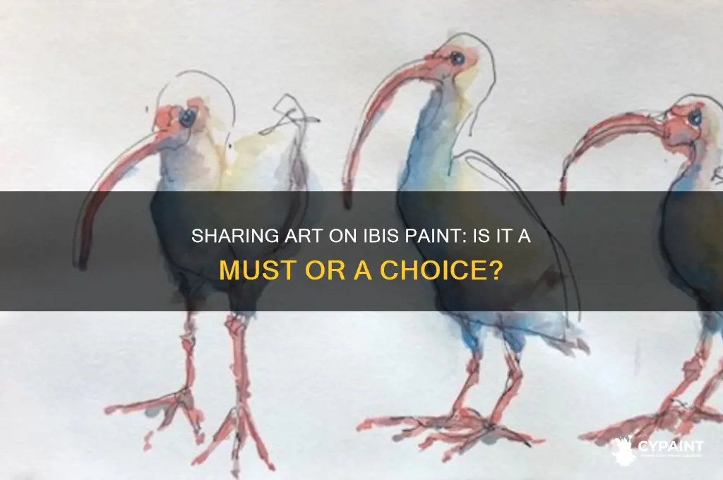 Sharing Art On Ibis Paint: Is It A Must Or A Choice? | CyPaint